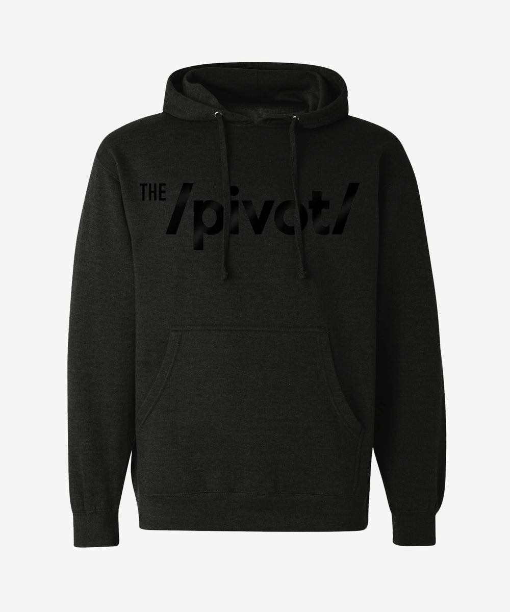 The Pivot Logo Classic Hoodie - Black/Black – The Pivot Shop