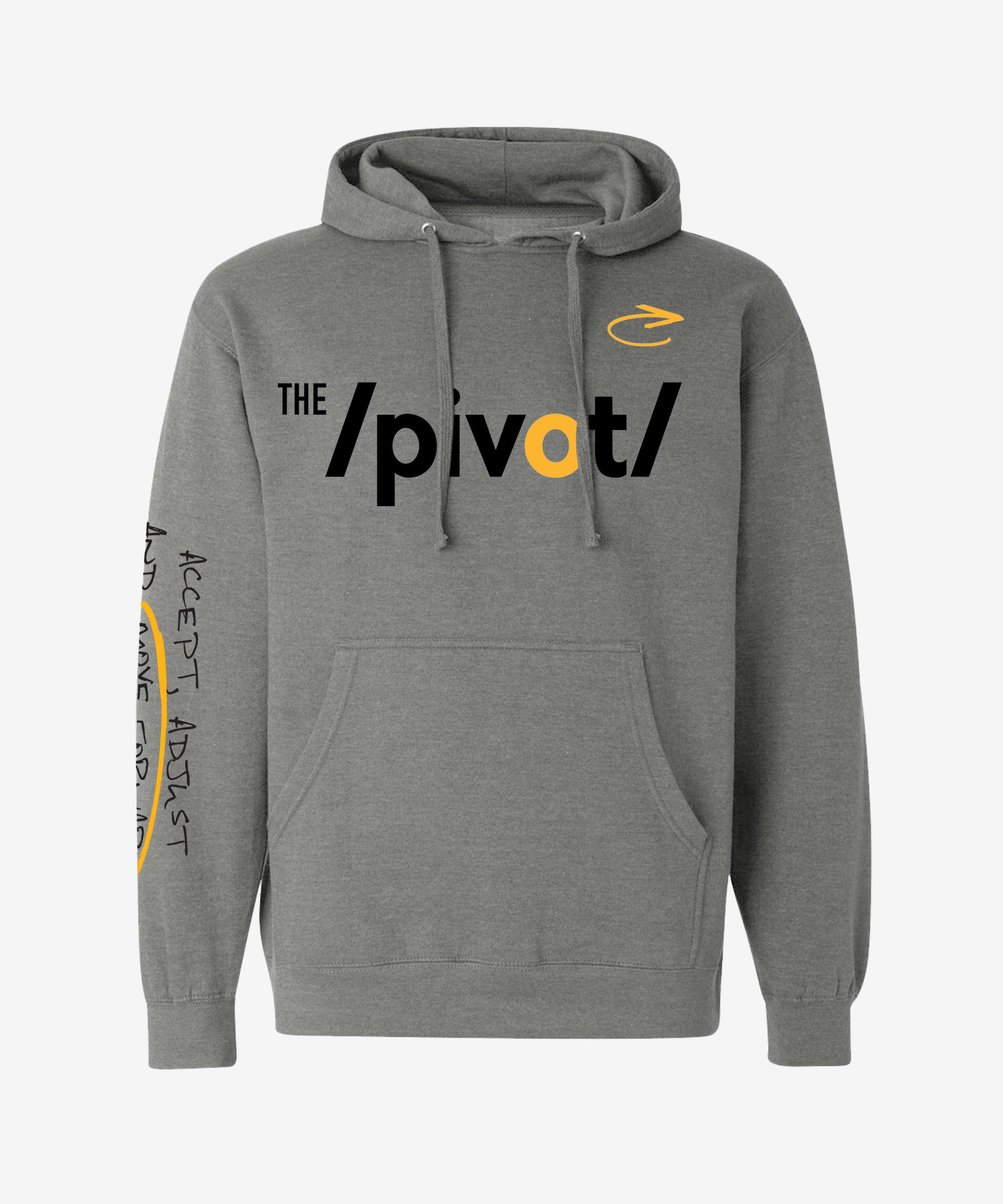 The Pivot Logo Classic Hoodie - Graphite – The Pivot Shop