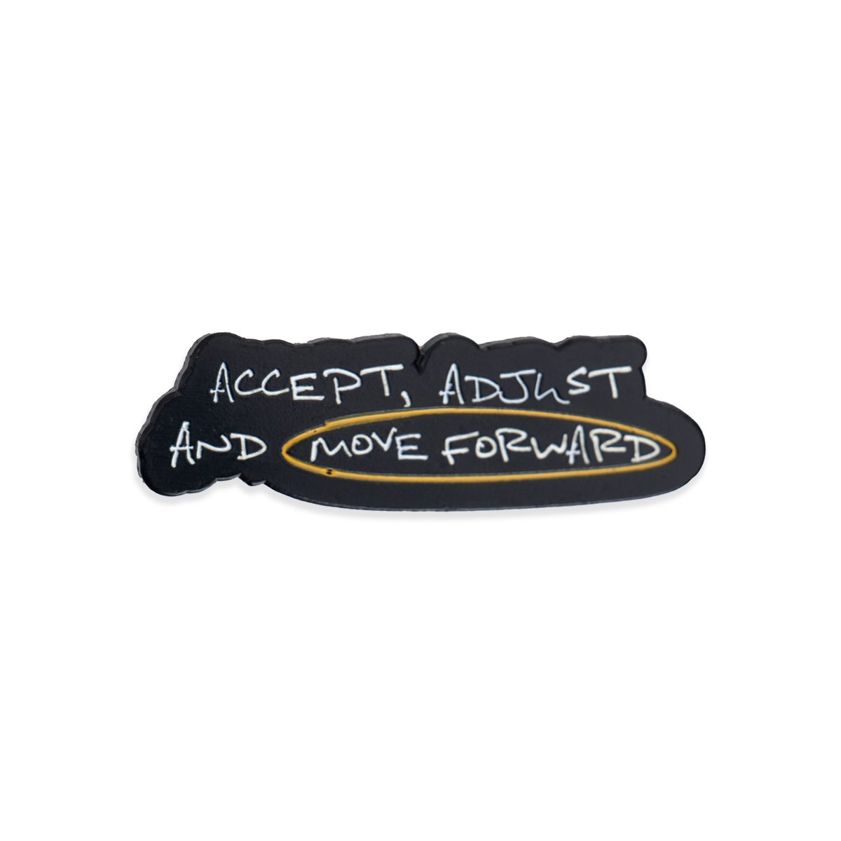 Accept, Adjust & Move Forward Pin – The Pivot Shop