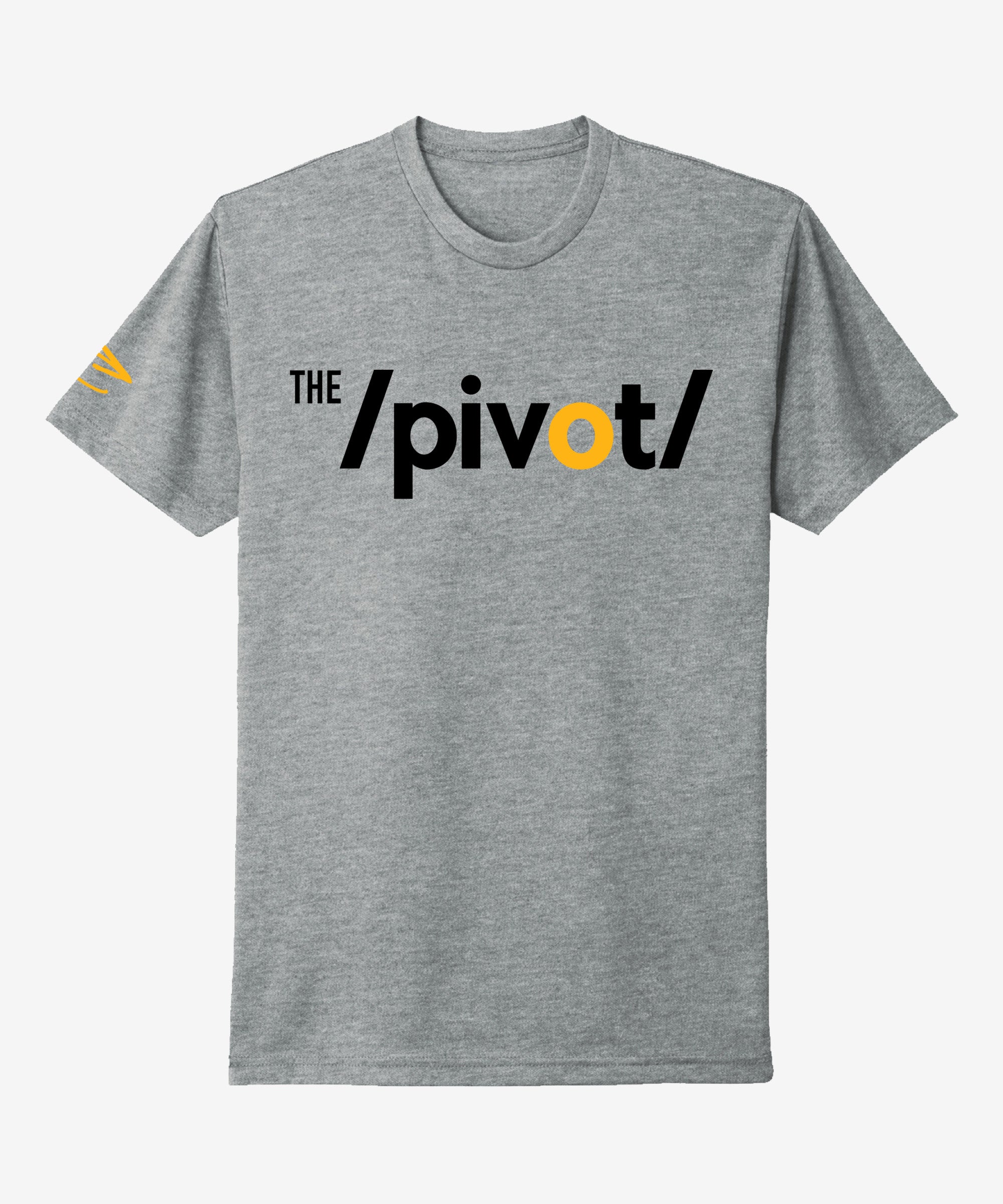 The Pivot Logo Classic Tee - Dark Heather Grey – The Pivot Shop
