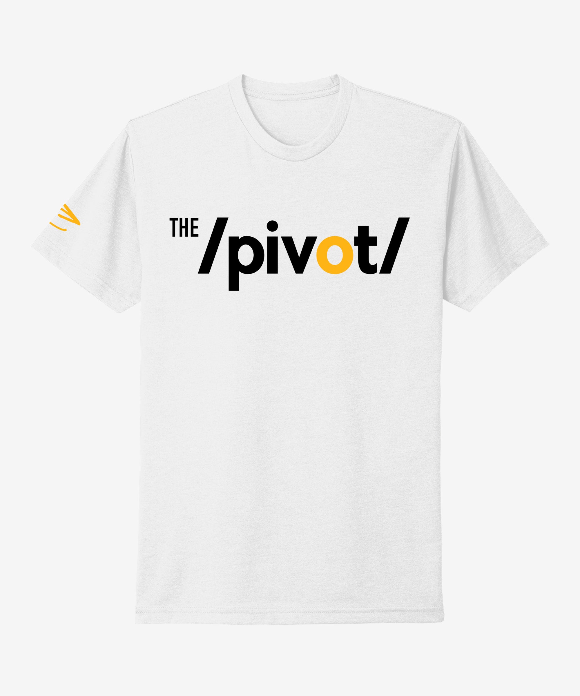 The Pivot Logo Classic Tee - White – The Pivot Shop